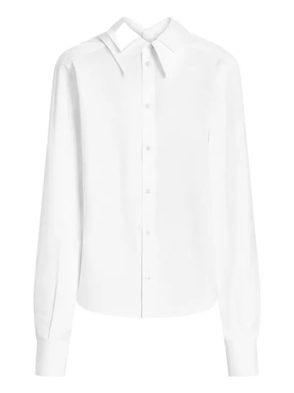 Dolce & Gabbana Cotton Poplin Shirt - White