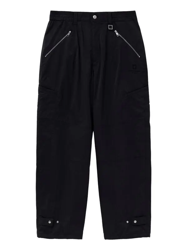 WOOYOUNGMI Parachute Casual Pants - Black
