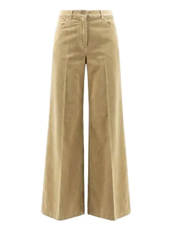 Aspesi Wide-leg Pants - Light Brown