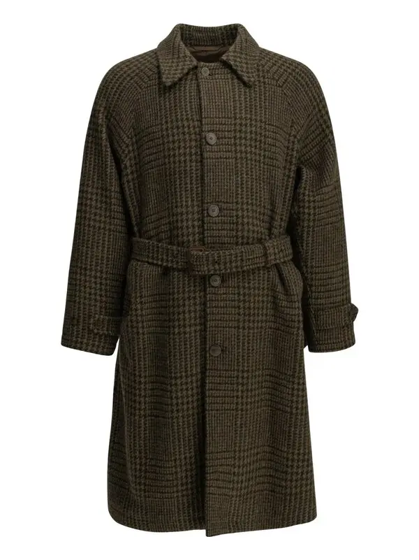 Polo Ralph Lauren Balmacaan Reversible Long Coat - Black