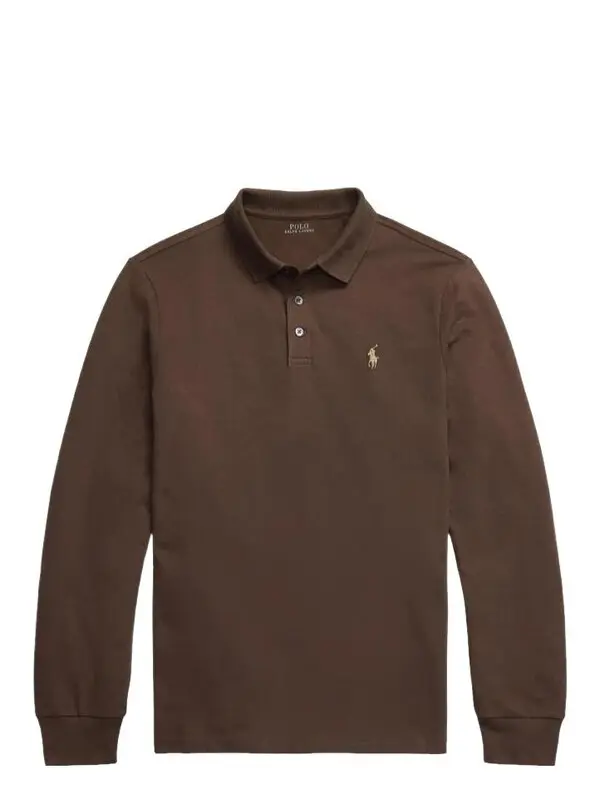 Polo Ralph Lauren Ralph Lauren Long Sleeve Polo Shirt - Brown