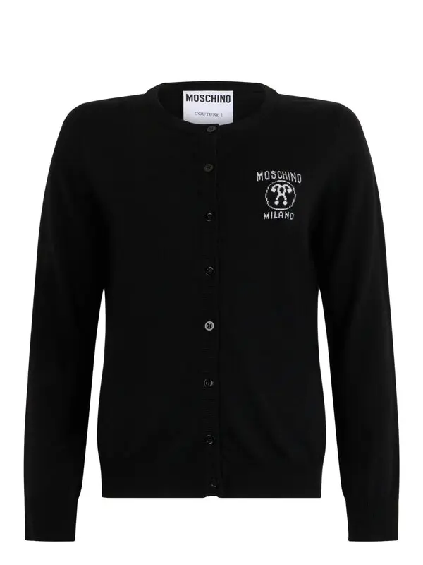 Moschino Long-sleeve Single-breasted Cardigan - No