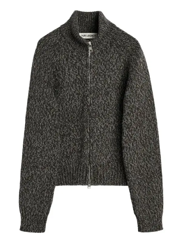 Our Legacy Cropped Zip Cardigan - No