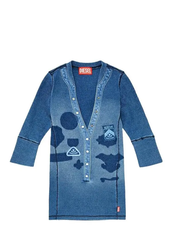 DIESEL® V-neck Top - Blue