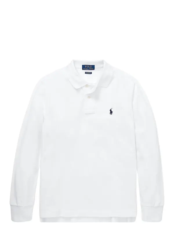 Polo Ralph Lauren Long-sleeved Polo Shirt - White