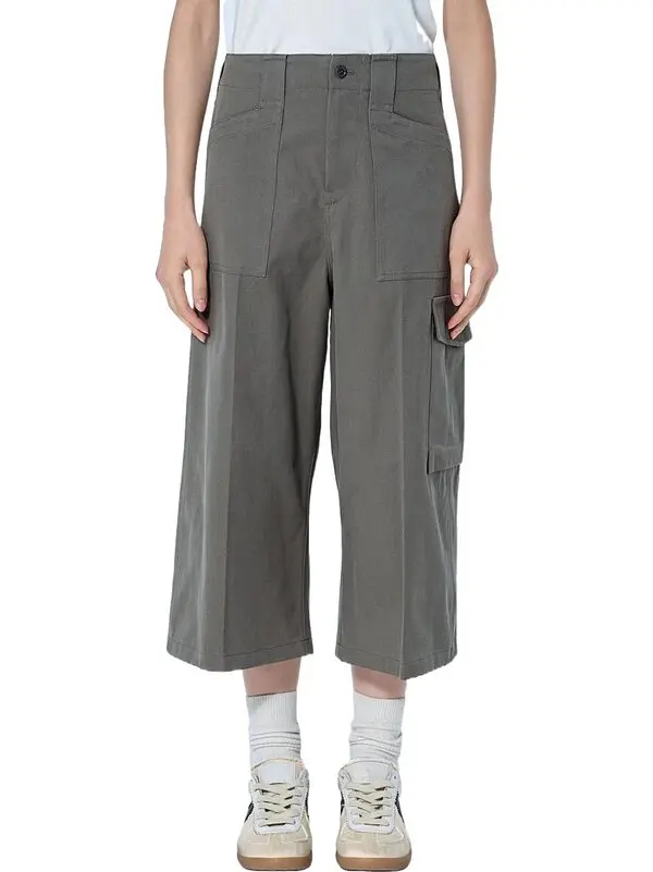 RIER Wide-leg Cargo Pants - Gray