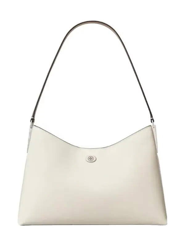 Tory Burch Small Robinson Shoulder Bag - Light Frost