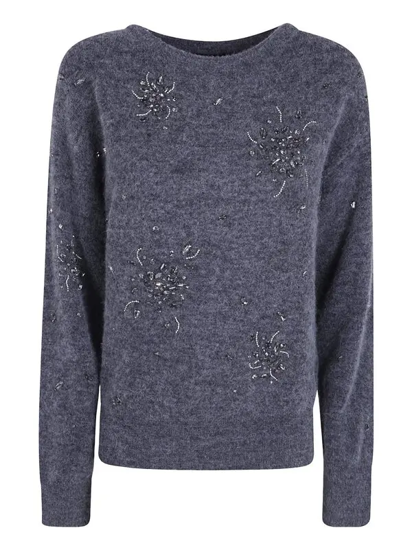 Seventy Long Sleeved Jumper - Gray