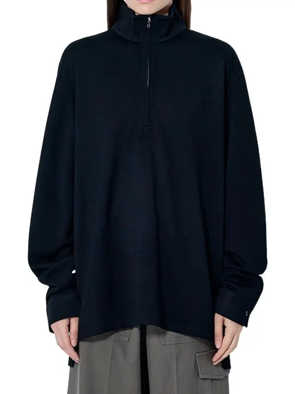 RIER Long-sleeved Half-zip Top - No