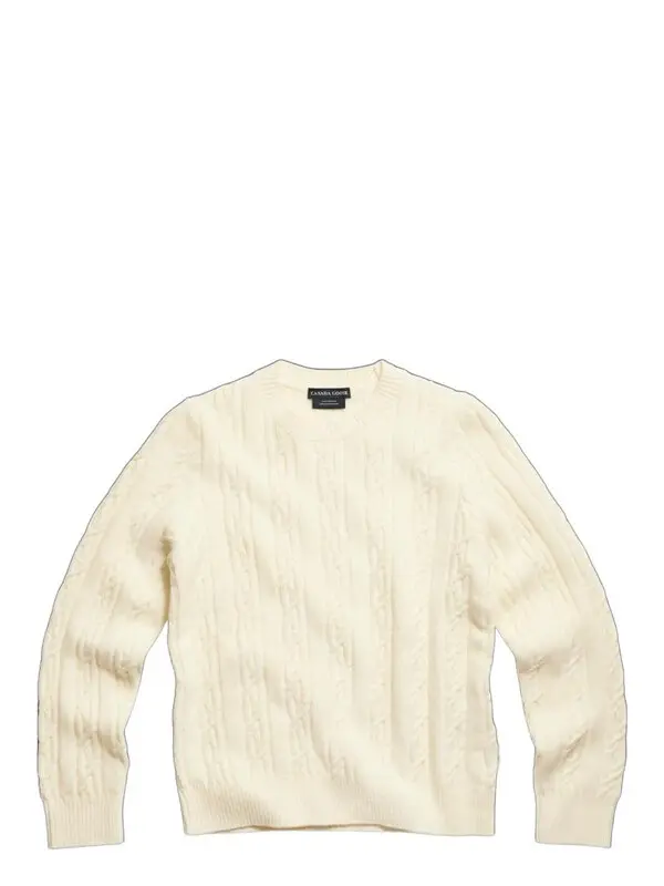 Canada Goose Habel Knit Crew - Bone