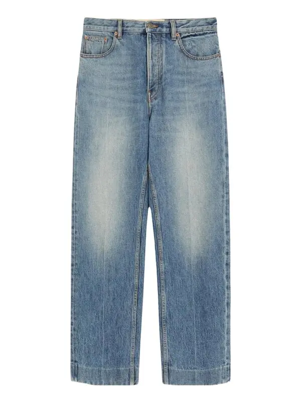 Valentino Garavani Straight-leg Jeans - Blue
