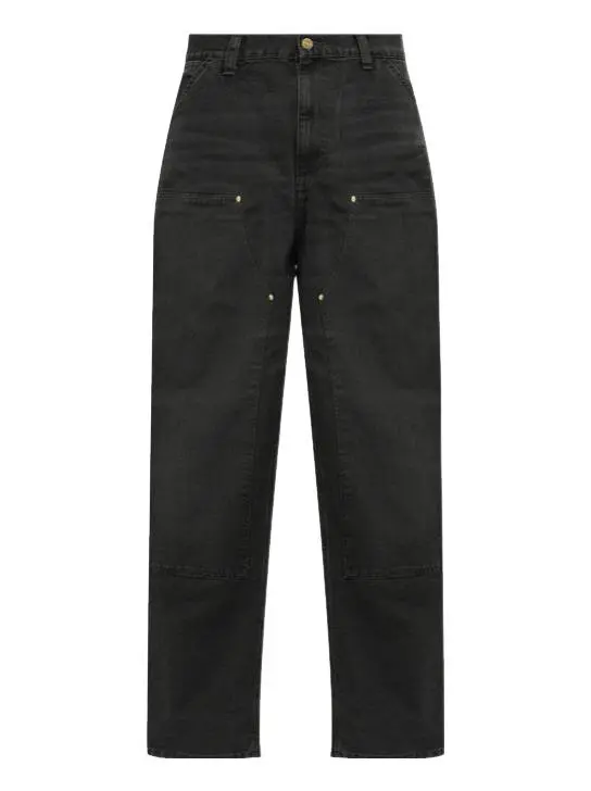 Carhartt Work In Progress Double Knee Jeans - Black