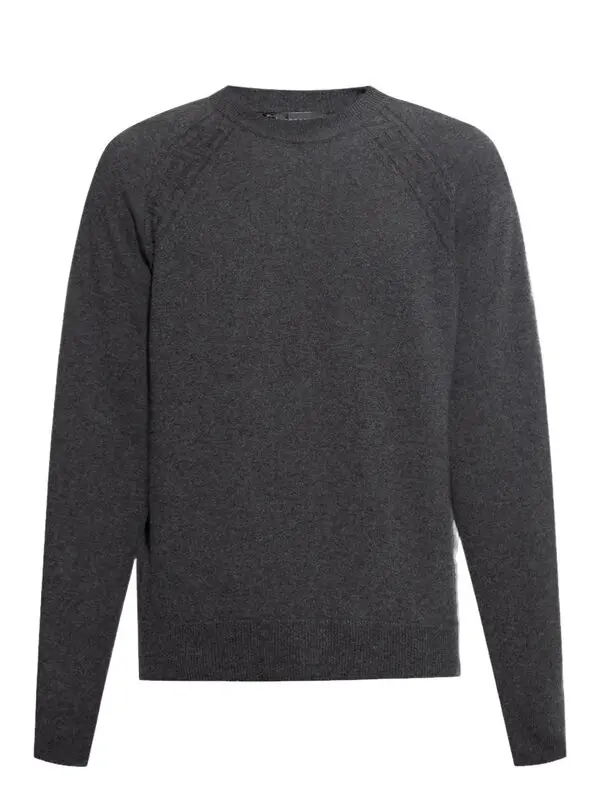 Versace Greca Crewneck Jumper - Black