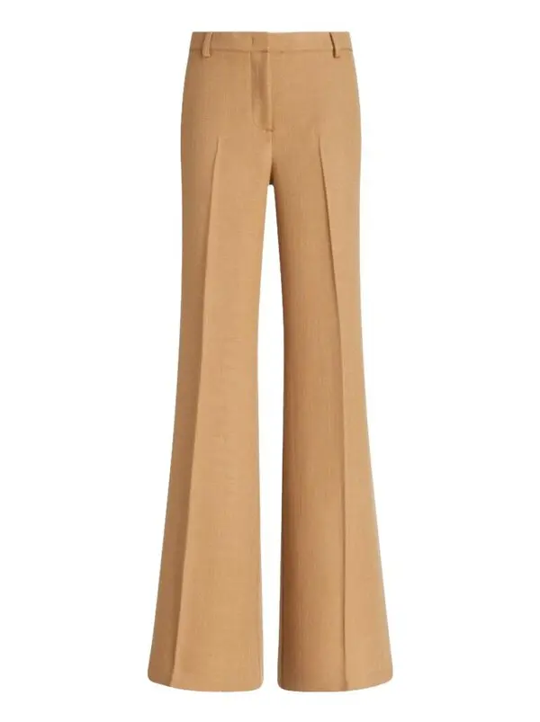 Etro Low-rise Flared Trousers - Nude