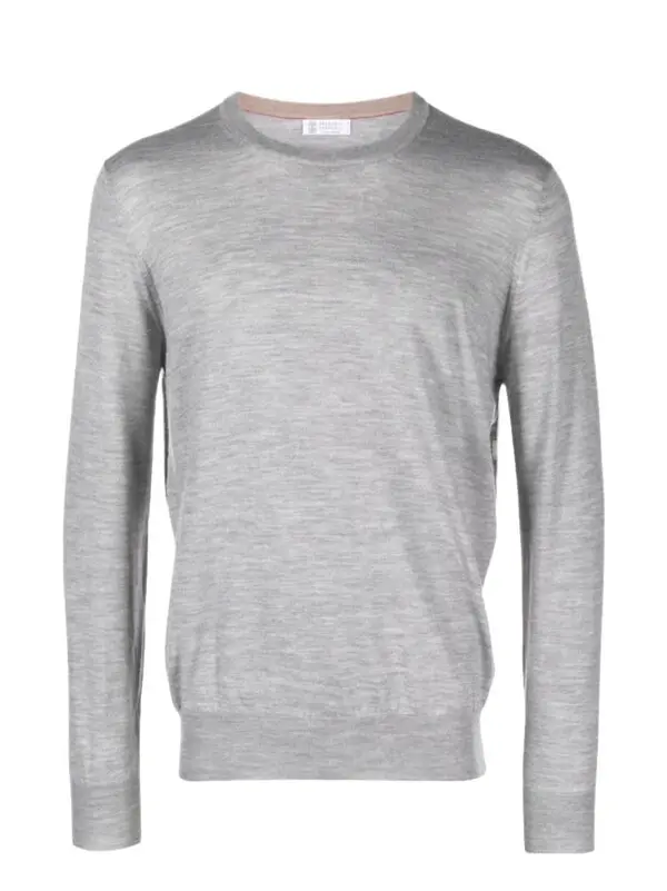 Brunello Cucinelli Crewneck Knitted Jumper - No