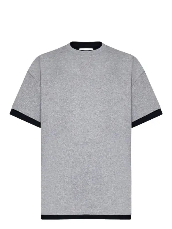 JIL SANDER Round-necked T-shirt - Gray