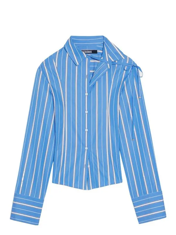 Jacquemus La Chemise Ruban Hourglass Shirt - Blue