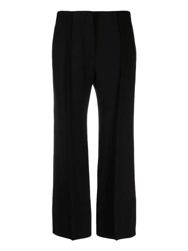 JIL SANDER Straight Casual Pants - Black