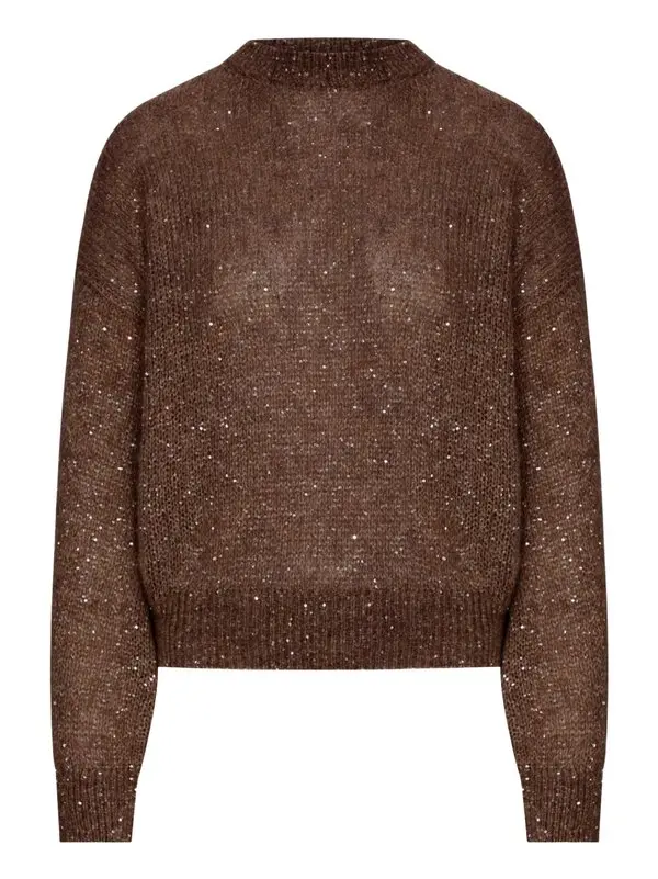Brunello Cucinelli Long-sleeved Knitwear - Brown