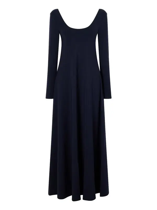 THE PARK Angelica Pyratex® Power 3 Stretch-jersey Maxi Dress - Navy