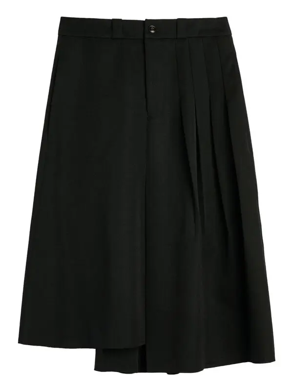 Our Legacy Pleated Midi Skirt - Black