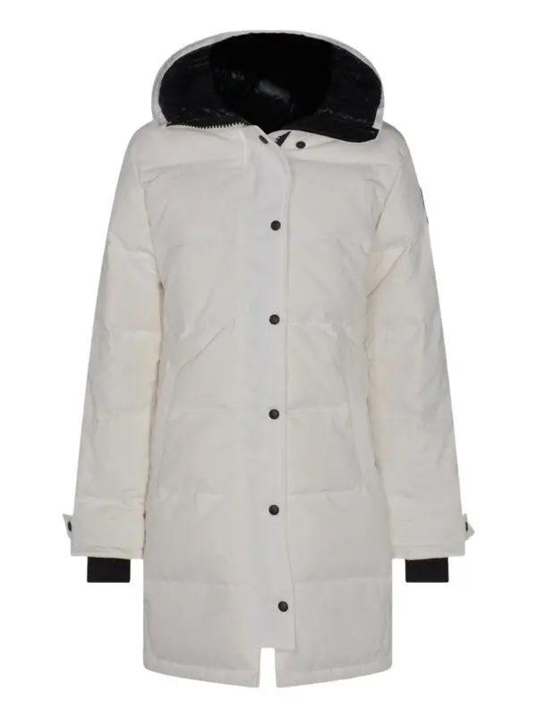 Canada Goose Hooded Cotton Jacket - Gray