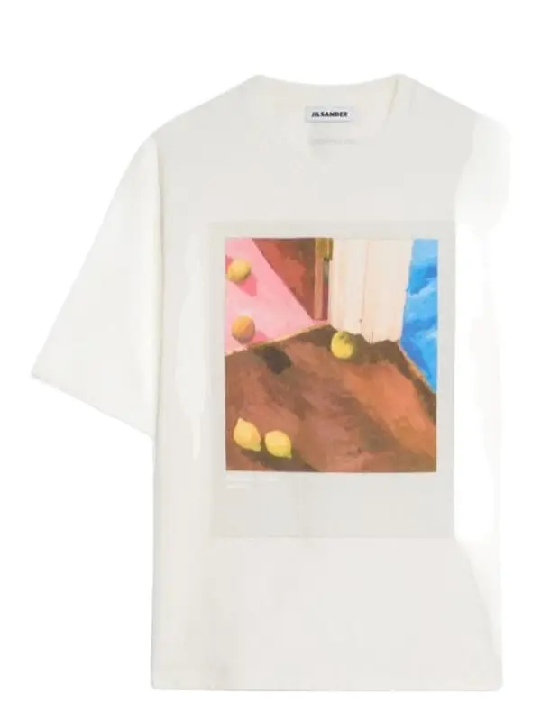 JIL SANDER Graphic Print T-shirt - Multicolour
