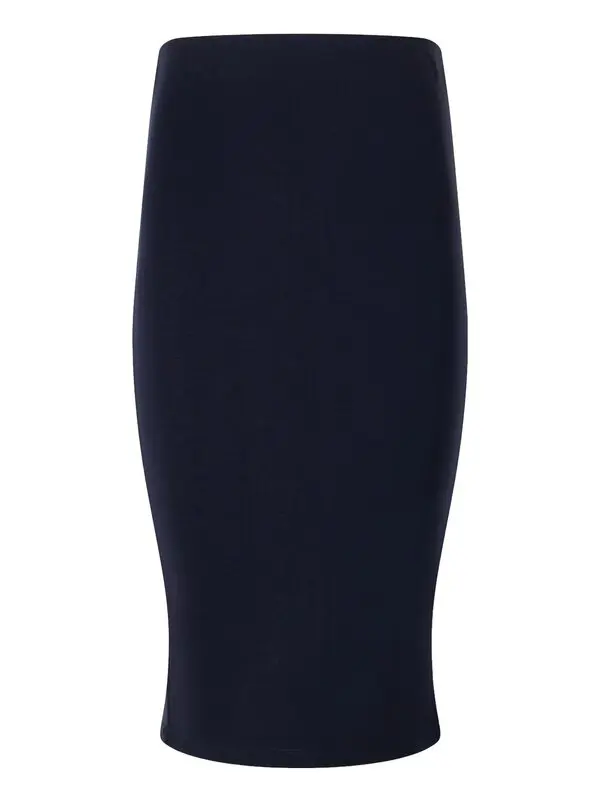 THE PARK Sheryl Pyratex® Power 3 Stretch-jersey Midi Pencil Skirt - Blue