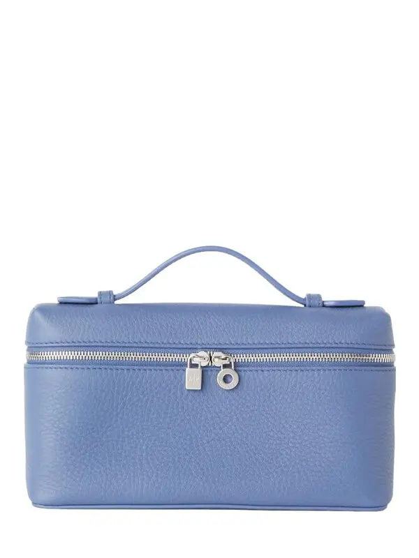 Loro Piana Extra Pocket L19 Zipper Crossbody Bag - Cold Indigo