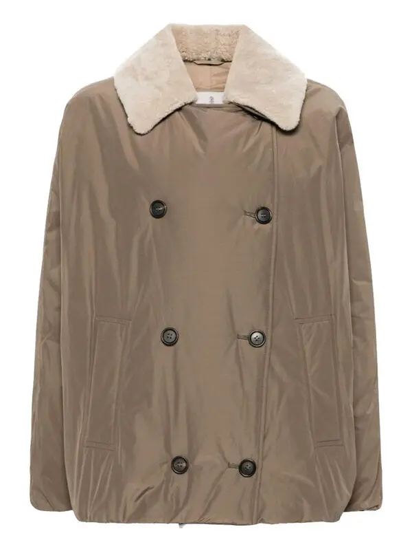 Brunello Cucinelli Double-breasted Down Jacket - Rope