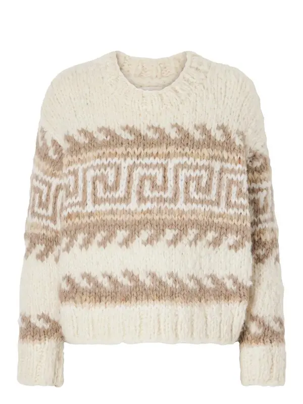 Suzie Kondi Sazan Jooshi Cashmere Sweater - Neutrals