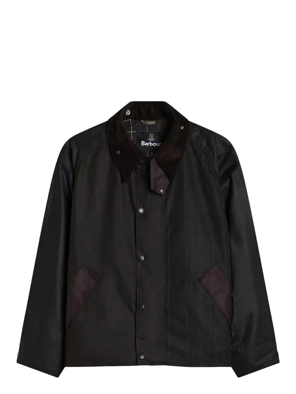 Barbour Patchwork Transport Wax Jacket - Tartan Multi