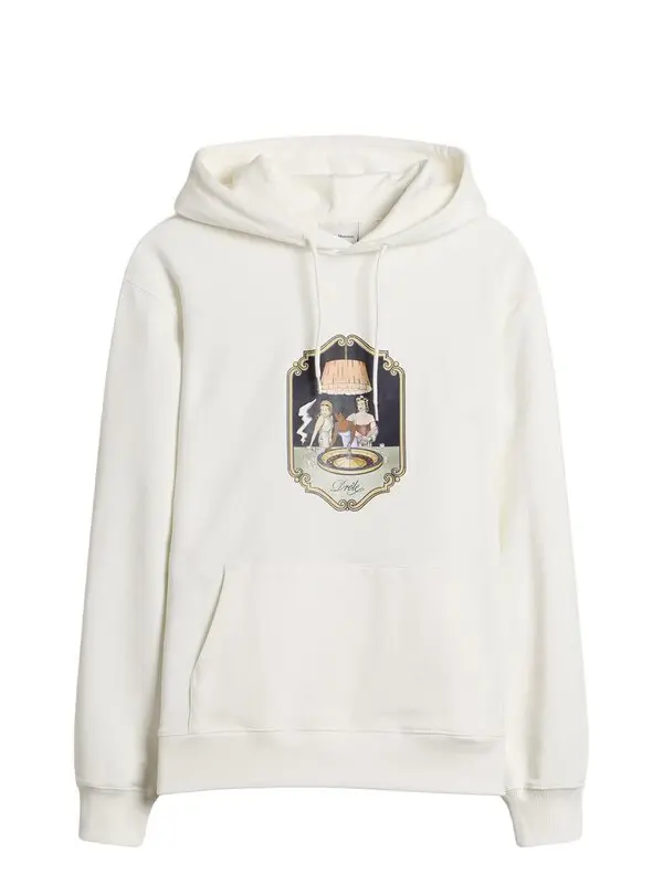 Drole De Monsieur Casino Scene Hoodie - Off White