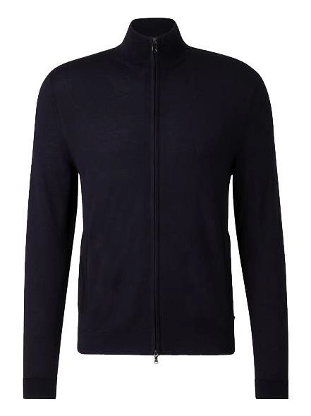 Bogner Knit Jacket Oscar - Navy Blue