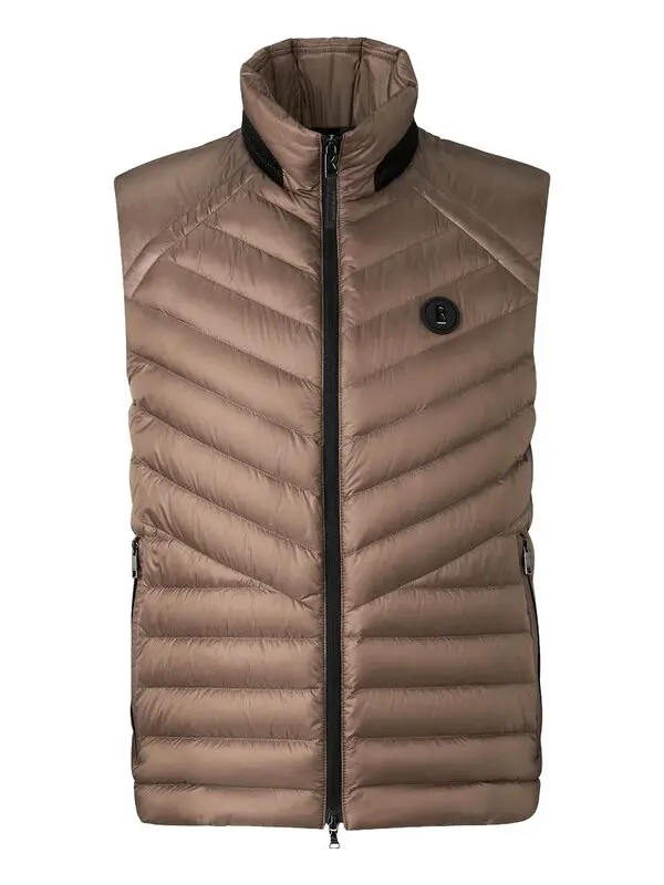 Bogner Lasse Lightweight Down Vest - Mud