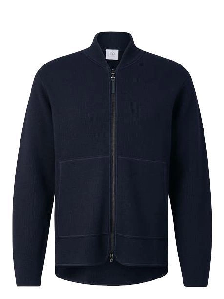 Bogner Virgin Wool Cardigan Everest - Navy Blue