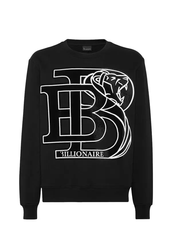 BILLIONAIRE Roundneck Sweatshirt Ls - Black