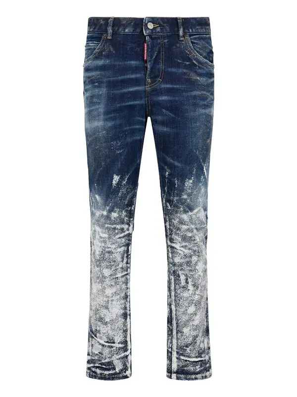 Dsquared2 Medium Let It Snow Teddy Jeans - Blue