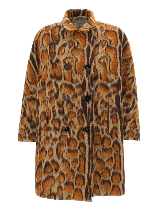 Alberto Biani Cappotto Doppiopetto - Multicolore
