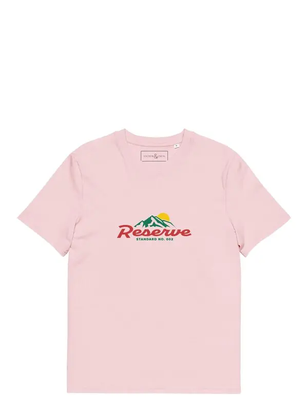 ANCHOR & CREW Cotton Reserve No. Two Supply Organic Cotton T-shirt - Pink
