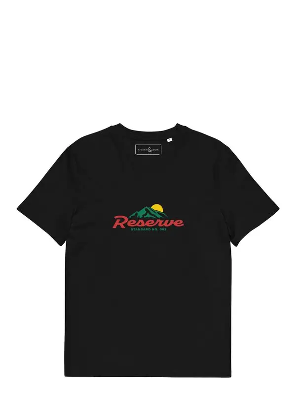 ANCHOR & CREW Reserve No. Two Supply Organic Cotton T-shirt - Black