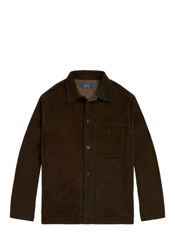 Polo Ralph Lauren Corduroy Utility Overshirt - Brown