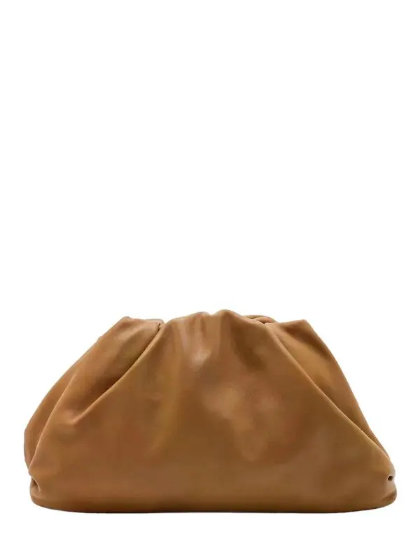 Bottega Veneta Pouch Clutch Bag - Brown