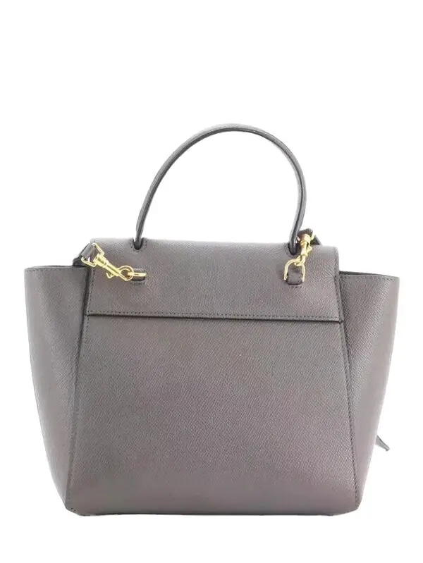 Celine Belt Bag Textured Leather Nano Shoulder Bag - Grey