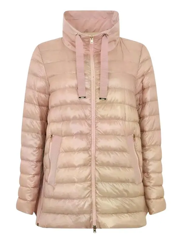 Herno Quilted Hooded Jacket - Pink