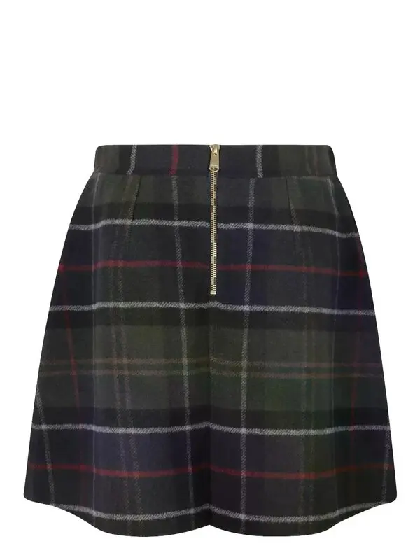 Barbour Marlow Pleated Mini Skirt - Blue