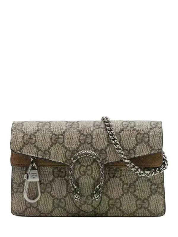 Gucci 2016-2026 Mini Gg Supreme Dionysus Crossbody Bag - Neutrals