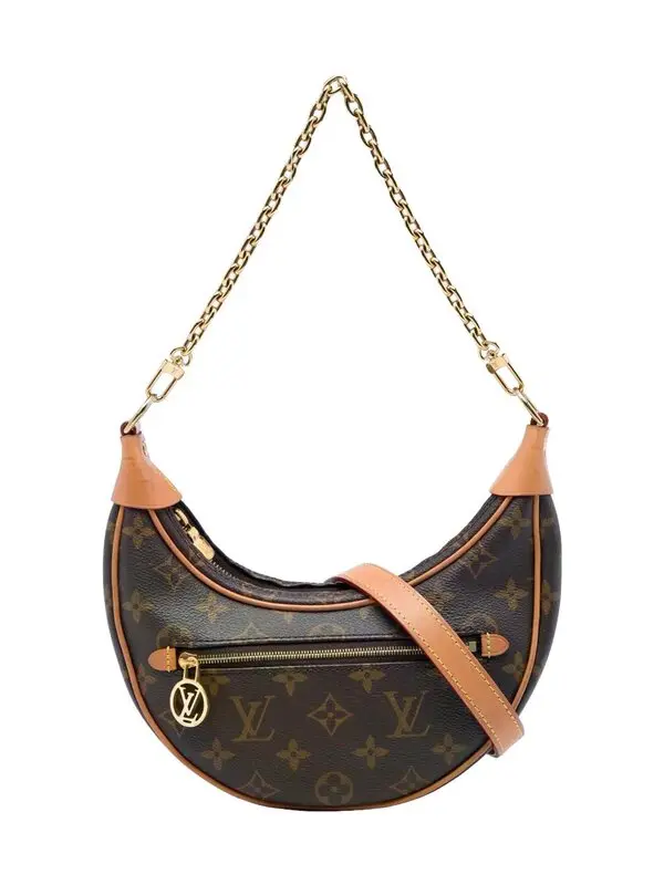 LOUIS VUITTON 2022-2026 Monogram Loop Satchel - Brown