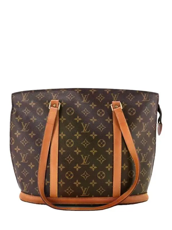LOUIS VUITTON Babylone Handbag Monogram Canvas Tote Bag - Brown