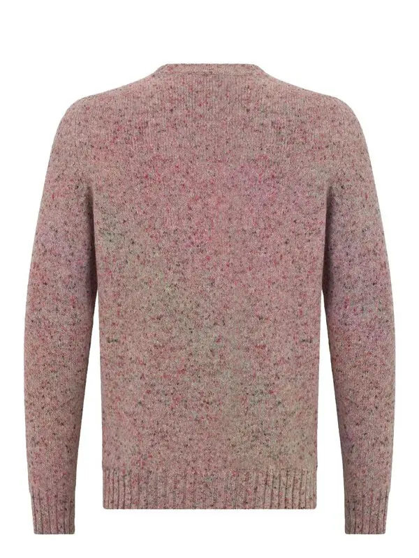 Fedeli Crew-neck Sweater - Red